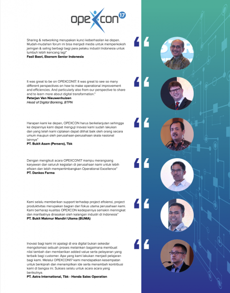 OPEXCON, the biggest operational excellence conference - SHIFT Indonesia