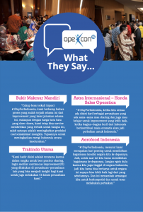 OPEXCON, the biggest operational excellence conference - SHIFT Indonesia
